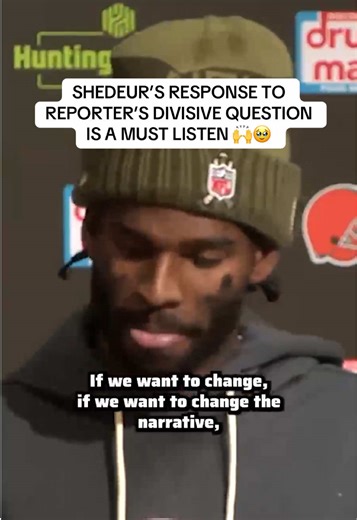 Shedeur Sanders continues to handle press conferences with maturity and respect 👏 #browns #shedeur #nfl #cleveland #respect (🎥: @Cleveland Browns)