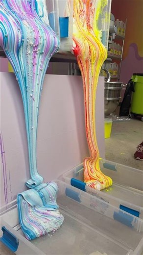 Aesthetic Slime Pour Challenge 💖