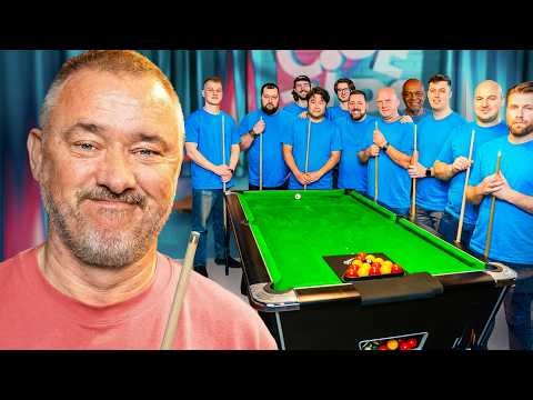 Stephen Hendry VS 11 Amateur Pool Players (Worst to Best)