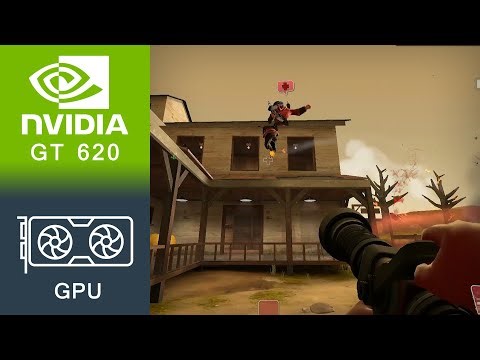Team Fortress 2 Gameplay NVIDIA GeForce GT 620 (1GB VRAM)