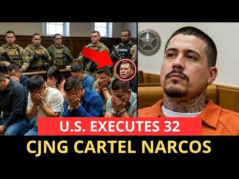 32 Mexican Cartel Narcos Executed After Extradition to the U.S.