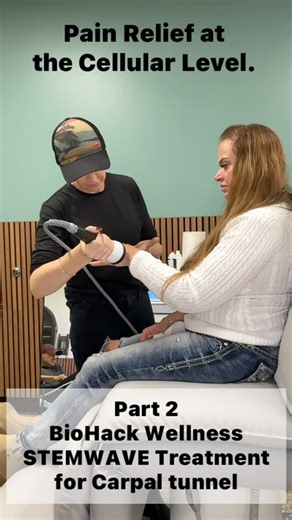 BioHack Wellness Medical Clinic on Instagram: "Unlocking pain-free movement with Stemwave therapy at Biohack Wellness in San Diego! 🌊✨ Experience non-invasive, drug-free relief for carpal tunnel and get back to doing what you love, faster. 💪🖐️ Our advanced regenerative medicine approach is trusted by San Diego’s biohackers and longevity seekers. Ready to biohack your health? 🧬⚡ #BiohackWellness #SanDiego #Stemwave #RegenerativeMedicine #PainRelief Keywords: CarpalTunnel Longevity Biohacking 
