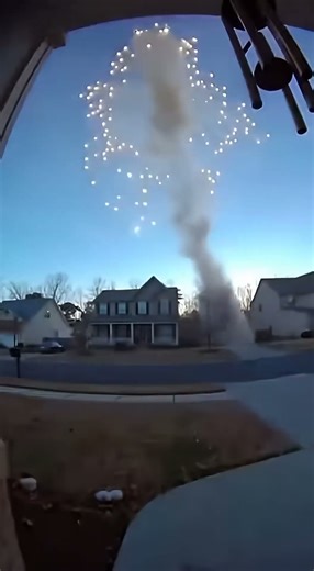 Meteor explodes over my house
