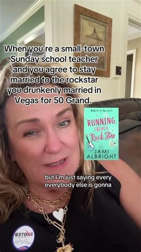 Running From a Rock Star - Runaway bride. Small-town gossip. Found family. https://amzn.to/4qadyZ6