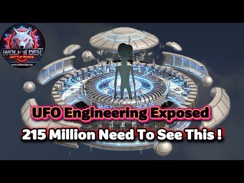 🐺👽 UFO Engineering EXPOSED: How Electromagnetic Propulsion Actually Works | 215 Million Need This 🐺👽