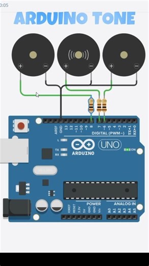 Turn Arduino Into a Music Machine 🔥 | Tone Maker #shorts #viral #arduino #experiment #electronic