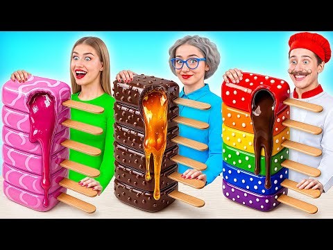 Reto De Cocina Yo vs Abuela | Trucos de Cocina Sabrosos de Candy DO