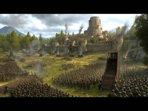 Can 2000 Sturgians Stop 4000 Battanians Siege | Mount & Blade 2 Bannerlord