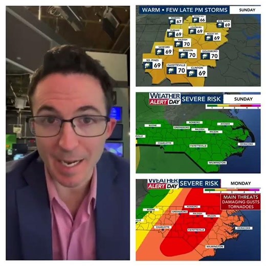 Short Forecast: Significant severe weather potential Monday, 3/16/2026