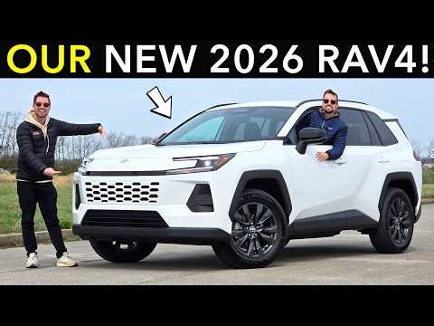We Just Bought One of the FIRST All-New 2026 Toyota RAV4's! Here's Why!