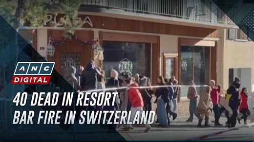 Around 40 people have died and 115 others injured after a fire ripped through a crowded bar in Switzerland during a New Year’s Eve party. #DatelinePhilippines | ABS-CBN News
