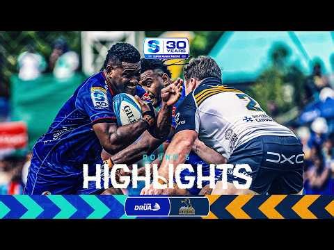 FIJIAN DRUA v BRUMBIES | Rd 5 Highlights | Super Rugby Pacific 2026