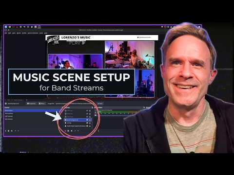 OBS Scene Setup for Bands: Our Live Switching Workflow (Open Source)
