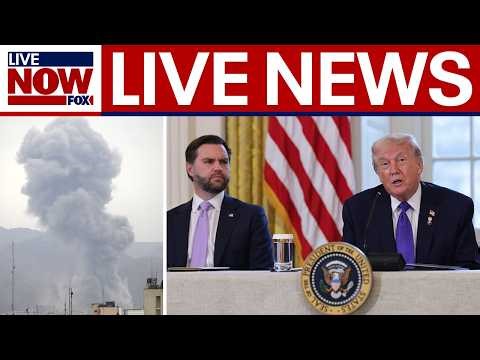 LIVE: Trump and JD Vance speaking on fraud