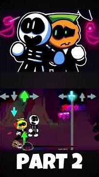 FNF - Corruption: PROJECT RETELLING 2025 [PART 2|Trick or Treat] (FNF MOD) #shorts