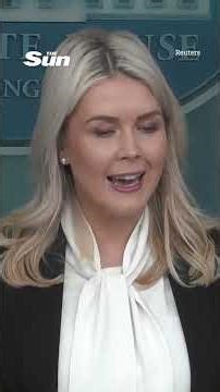 Karoline Leavitt RIPS into CNN reporter over Trump's Iran strikes