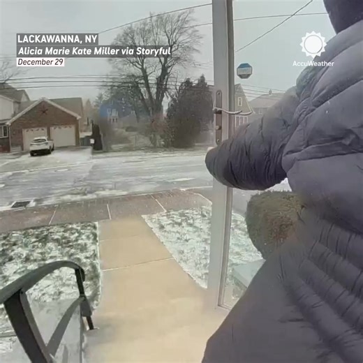 A strong gust of wind sent a woman 'flying' into a yard in Lackawanna, New York. Diane Miller was visiting her daughter just outside Buffalo when the wind lifted her into the air. | AccuWeather