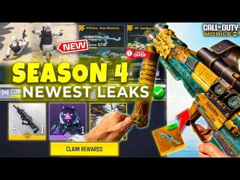Season 4 Secret Cache Update | New Characters & Weapons | Test Server | COD Mobile | CODM Leaks