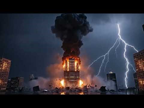 How Could This Happen? Skyscraper Explosion Mystery|Could Your PC Handle This Many Particles