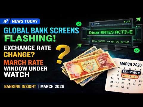 Bank Screens Update, Possible Rate Change & March Exchange Window⚡Iraqi Dinar News Today🚨Iraqi dinar