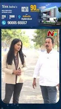 YBR Infra: A Wonderful Villa for 90 lakhs in ORR Exit -12 GHMC limits | NTV Telugu