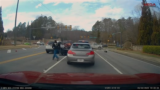 You can't be serious - what happened after the driver stepped out