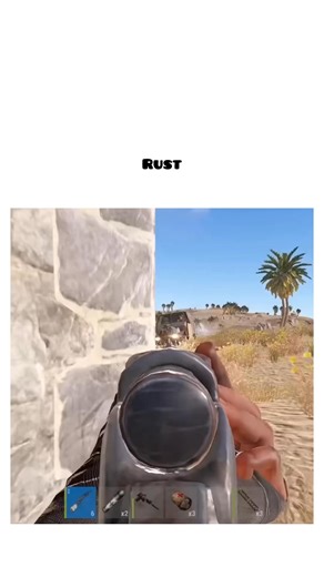 Muffinview on Instagram: "Rust is a hardcore multiplayer survival game that drops players into a vast, open-world environment where the only goal is to survive. Starting with nothing but basic tools, players must gather resources, craft weapons, build shelters, and defend themselves against wildlife, harsh environments, and other players. The game emphasizes realism, forcing players to manage hunger, health, and exposure while navigating a world driven by player interaction, alliances, and const