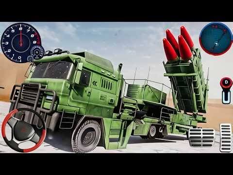 Rocket Attack Missile Truck 3D - US Army Rocket Missile Simulator - Android Gameplay