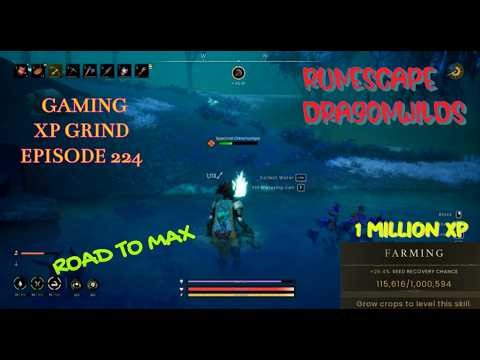 RuneScape Dragonwilds Road To Max - Gaming Gameplay XP Grind Episode 224