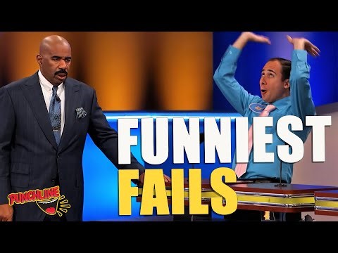 Family Feud Bloopers & Epic Fails! Steve Harvey Can't Stop Laughing!