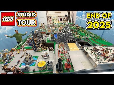 LEGO STUDIO FULL OVERVIEW | End of 2025 Studio Tour!