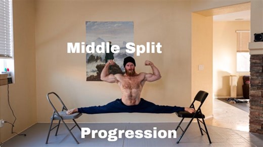 Middle split slide-out, step-by-step technique & progression