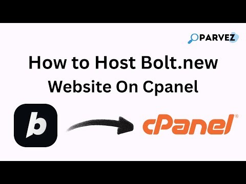 How to Host Bolt new AI Website on cPanel Full Deployment Guide