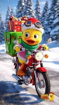 Ducky Delivers Christmas Candy Explosion Box | Vintage Motorcycle Christmas Delivery