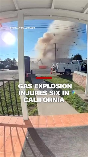 True Christian Times on Instagram: "Shocking footage from a doorbell camera has captured the moment a gas explosion rocked a neighborhood in the San Francisco Bay Area on December 11, 2025. According to fire officials, six individuals were hospitalized with injuries. Investigations revealed that the explosion was caused by a ruptured underground gas line, as reported by the Associated Press citing a Pacific Gas & Electric Co. spokesperson. Emergency crews are assessing the damage as residents re