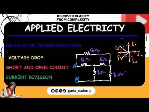 Delta to Star Transformation | Find Total Resistance in a Complex Circuit (Step-by-Step)