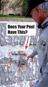 Pool Remodel: Fixing Rusted Rebar and Structural Wall Failure #backyard #constructionchannel #diy