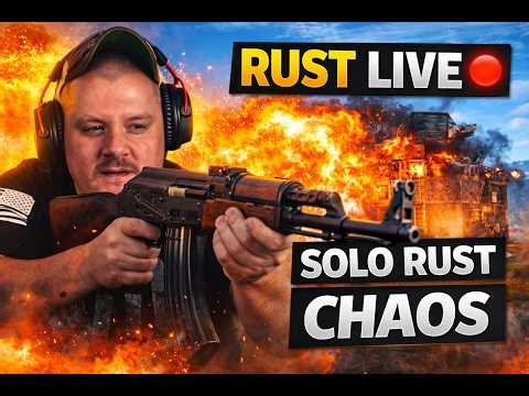 Rust Live 🔴 Day 1 Pvp Survival to Dominating the Server | Base Building, PvP & Raids