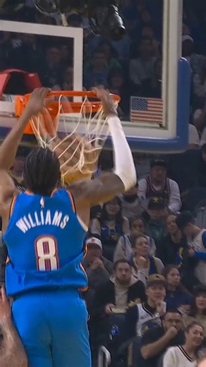 Jalen Williams comes flying in for the putback jam 💥 🏀 Watch this exclusive NBA game Live NOW on Prime Video PH 👉 https://bit.ly/NBAPHxPrimeOKCvsGSW #NBAPhilippines #NBAHighlights #NBAonPrimeVideo | NBA Philippines