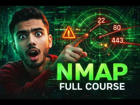 Nmap Full Course Beginner to Pro | Ethical Hacking 2026