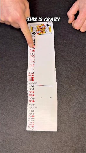 THIS CARD TRICK IS CRAZY 🪄 #magic #tricks #magictricks #foryou #shorts #viral