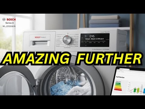 “Bosch Series 4 Washing Machine – WLJ2026WIN | Smart, Silent & Efficient | Full Review”