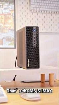 MS-S1 MAX AI Workstation | Ryzen AI Max+ 395, 126 TOPS, 120B Models Tested