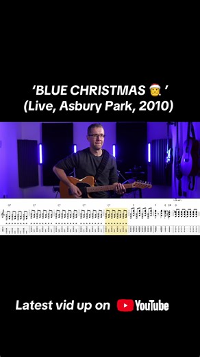 The latest Springsteen guitar lesson is now up out the Youtube channel. A live cover of Elvis Presley’s ‘Blue Christmas’ from the Carousel, Asbury Park, 2010. Hope you enjoy the video! #springsteen #brucespringsteen #theboss #elvis #bluechristmas