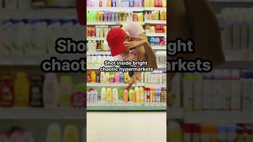 These photos look like something out of a dream—people floating in the middle of a grocery store. But the meaning behind this series hits way deeper than the cool visual. The project is called HYPER, shot inside huge French hypermarkets (basically their version of American superstores). The photographer used real people, real jumps, and no Photoshop at all. Every moment you see is a real split second frozen in mid-air. The bright aisles and loud colors aren’t just for show. They represent the wo