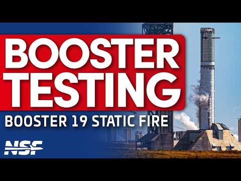 SpaceX Booster 19 testing on Pad 2 - Potential Static Fire