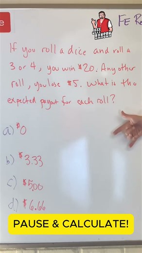 How to Calculate Expected Value | Dice Probability Trick
