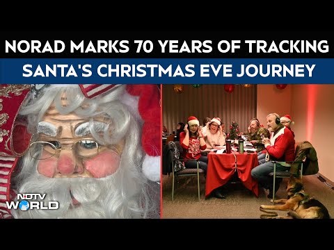 NORAD Tracking Santa’s Journey Around Globe For 70th Year