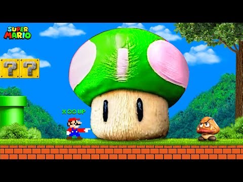 Mario Can Turn Anything He Wants into Realistic in Super Mario Bros