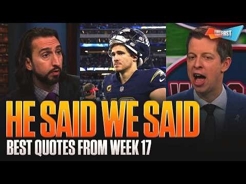 Caleb Williams talks missed final play, Are the Bills and Chargers actual threats in the AFC? | FTF